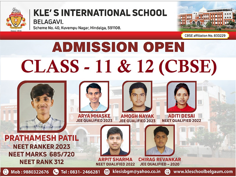 KLE International School Belgaum